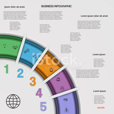 Infographic Business Process Or Workflow For Your Project Stock Photo Royalty Free FreeImages