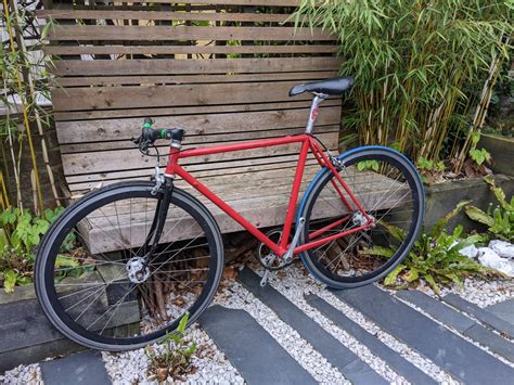 Single Speed Bike Dawes Frame With Fixie Cog Fixed Gear Frenzy