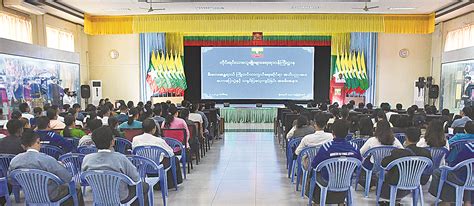 မီးဘေးအန္တရာယ် ကြိုတင်ကာကွယ်ရေးဆိုင်ရာ အသိပညာပေး ဟောပြောခြင်းနှင့် သရုပ်ပြလေ့ကျင့်ခြင်း အခမ