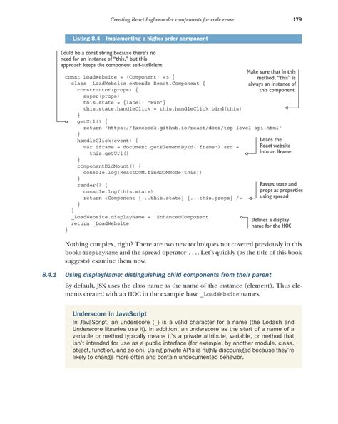 React Practical 43 Creating React Higher Order Components For Code Reuse 179 Const Loadwebsite