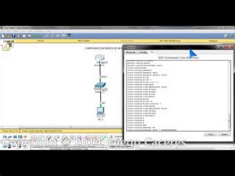 CONFIGURACION BASICA DE UN ROUTER CISCO YouTube