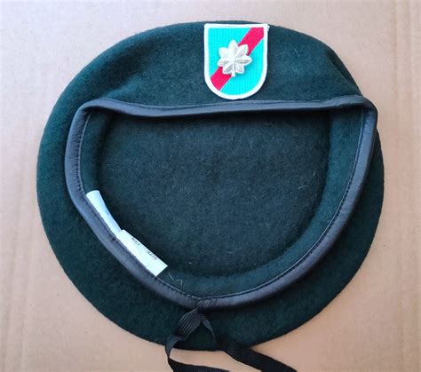 Tomwang2012 미국 미 육군 20 특수 부대 그룹 양모 녹색 베레모 중위 대령 장치 휘장 군사 모자하이킹 모자 Aliexpress