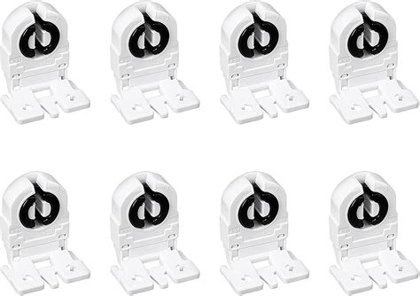 Quarkzman 8 Stück 2a T8 Led Röhrensockel Nicht Überbrückte Einkopf
