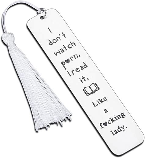 Amazon Com I Dont Watch Por N Bookmark Smuty Bookmarks For Women Adults Book Marks For
