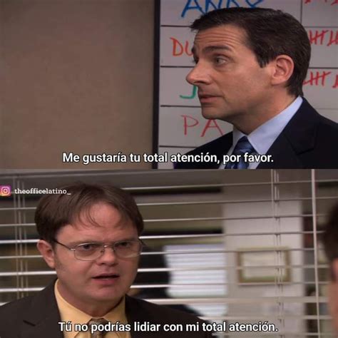 The Office Español Citas De La Tv Meme Divertido Frases Asertivas