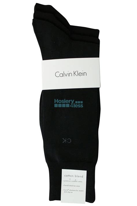 Calvin Klein 4 Pk Flat Knit Hosiery4less