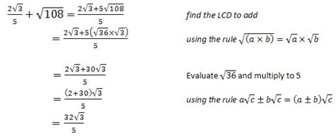 Surds Questions 6 With Worked Solution