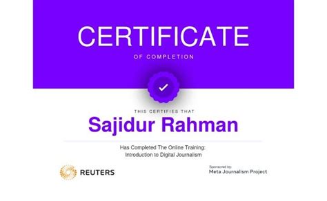 Sajidur Rahman On Linkedin Training Digital Journalism Reuters