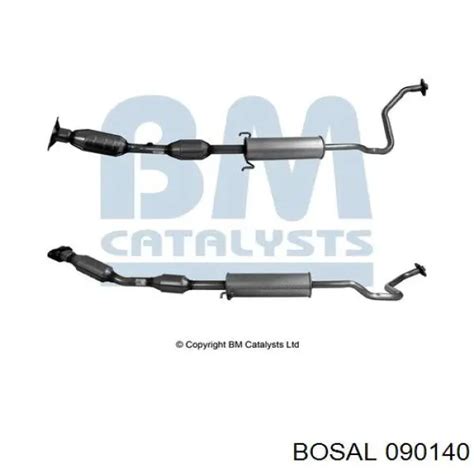 090-140 Bosal конвертор - катализатор