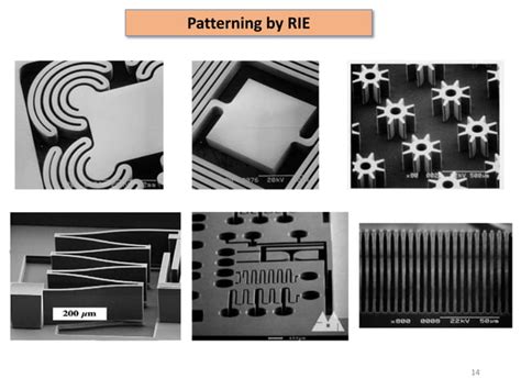 Reactive Ion Etching Rie Pptx