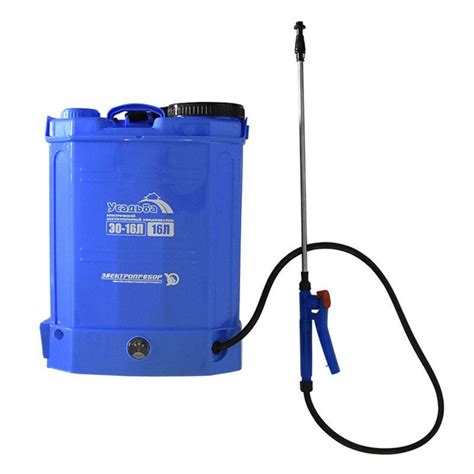 Опрыскиватель аккумуляторный Усадьба ЭО-16Л, 16 л, свинцово-кислотный ...