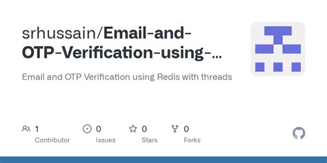 Github Srhussainemail And Otp Verification Using Redis Email And Otp Verification Using