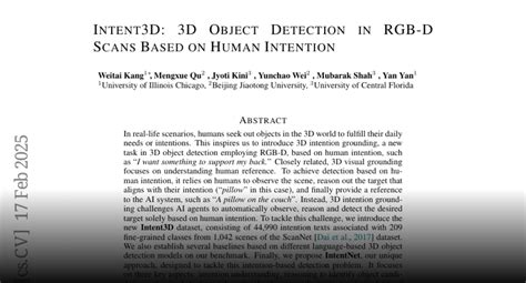 Paper Page Intent3d 3d Object Detection In Rgb D Scans Based On
