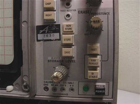 Tektronix 7633 100mhz Analog Oscilloscope Chassis No Power As Is Repair