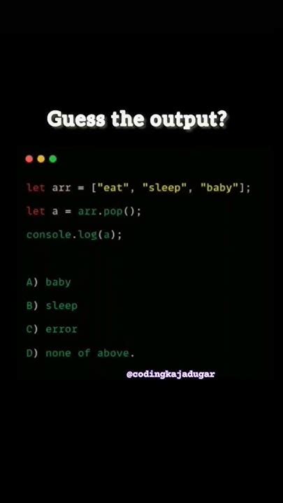 the ultimate challenge javascript quiz part 3 shorts ytshorts javascript youtube
