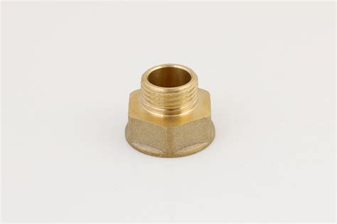 Factory Direct Brass Reducer Nipple Plumbing Pipe Fitting Connector Copper Fitting High Quality