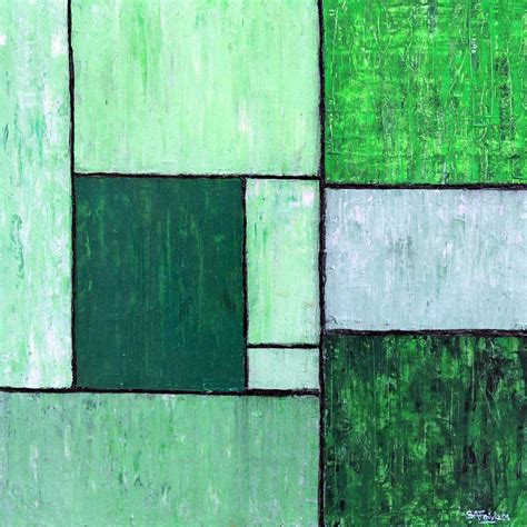 Abstract Green Painting At Explore Collection Of
