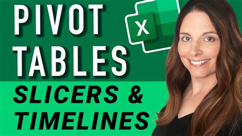 Simplifying Pivot Tables With Timelines And Slicers Data