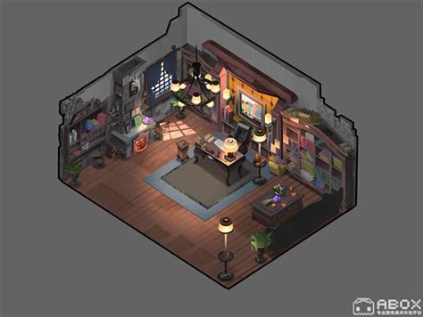 场景原画上海浦东原画外包美术盒子 花瓣网