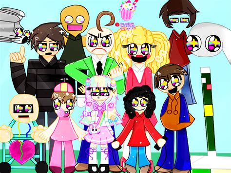 Baldi Fan Art Characters And My Oc In 2023 Baldis Basics Fan Art