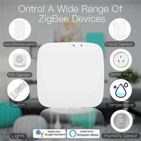 ZigBee 3 0 Smart Gateway Hub Tuya Smart Homebridge Grandado