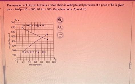 Solved The Number X Of Bicycle Helmets A Retail Chain Is
