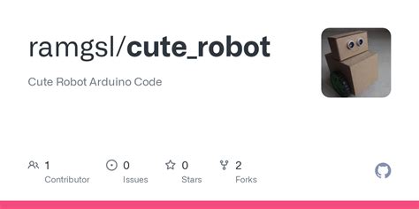 Github Ramgslcuterobot Cute Robot Arduino Code