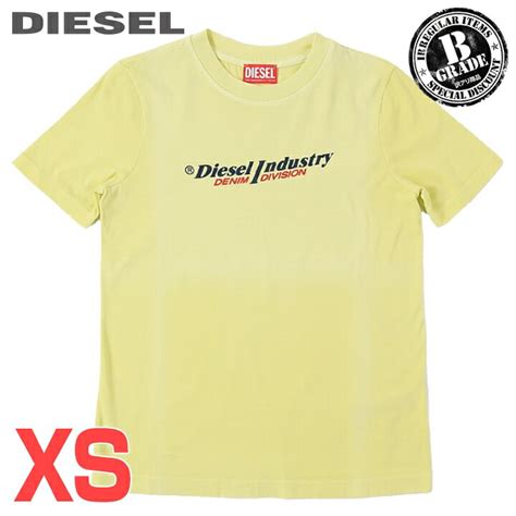 【楽天市場】★diesel ディーゼル レディース★b品 訳アリ ロゴプリント 半袖tシャツ カットソー【t Reg Ind】【サイズxs】【イエロー】die L T F4 6ad 《メーカー