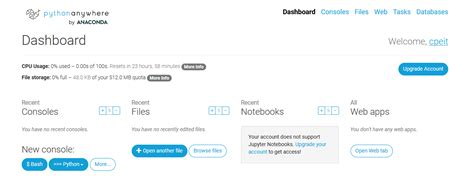Desplegar Un Proyecto De Django En Pythonanywhere Recursos Python