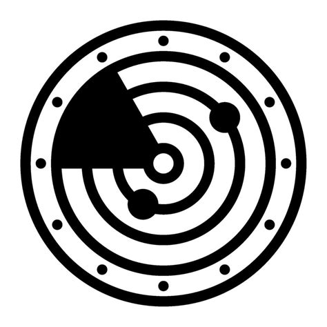 Radar Detection Icon Futuristic Space 60272211 Vector Art At Vecteezy