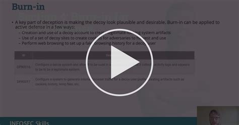 burn in for active defense python for active defense network coursera