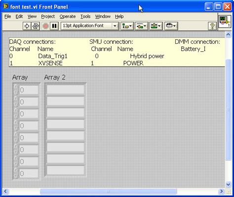 front panel controls and text different size on different pcs