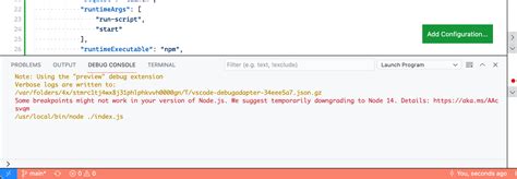 Breakpoints Fail To Bind In Node 16 Or Chrome 90 In Functions With