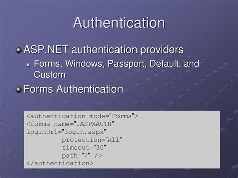 Forms Authentication Timeout Slidingexpiration At Eileen Porras Blog