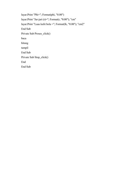Tugas Visual Basic Pdf