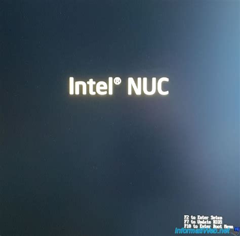 Flash Update The Bios Of Your Intel Nuc Skull Canyon Nuc I Kyk