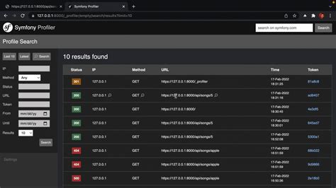 The Twig Service And Profiler For Api Requests Harmonious Development