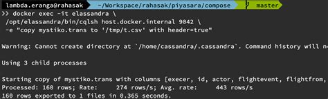 Import Export Cassandra Data With Csv By λeranga Rahasak Labs Medium