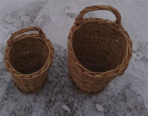 Набір маленьких плетених кошиків — ціна 939 грн у каталозі Корзинки Купити товари для дому та