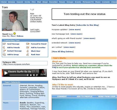 Updating Your Myspace Page Nostalgic Myspace Layout Comedy Classes Updating Your Myspace Page Nostalgic Myspace Layout Comedy Classes