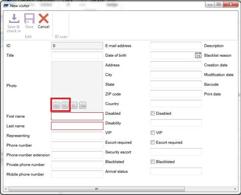 A Guide On How To Create And Edit Visitor Records In Alphacard Visitor