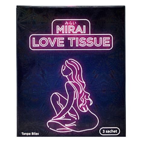 Jual Mirai Love Tissue 3 Pcs Harga Terbaik March 2023 Favo