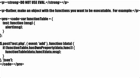 How To Call Javascript Function From Ajax Return Youtube