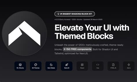 Introducing Serp Ui The 1 Shadcnui Block Kit Awesome Shadcnui