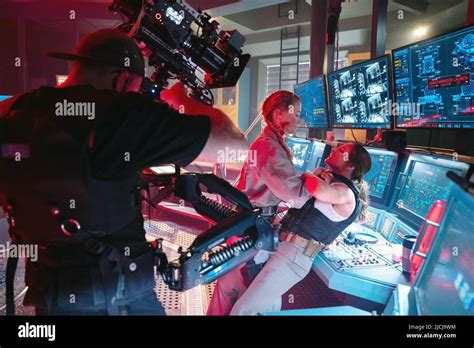 Interceptor Right Elsa Pataky On Set Ph Brook Rushton