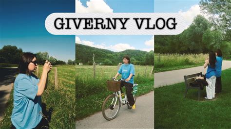 프랑스 워킹홀리데이 🇫🇷 특별편 뚜벅이 지베르니 당일치기여행 Vlog 파리에서 지베르니 가기 모네의정원 호수 앞 피크닉 자전거여행 ٩꒰｡•‿•｡꒱۶