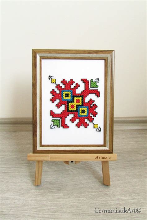 Квилинг картина с българска шевица Handmasters Bg