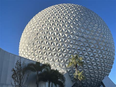 Spaceship Earth In The Disney Epcot Theme Park In Orlando Florida Editorial Photo Image Of