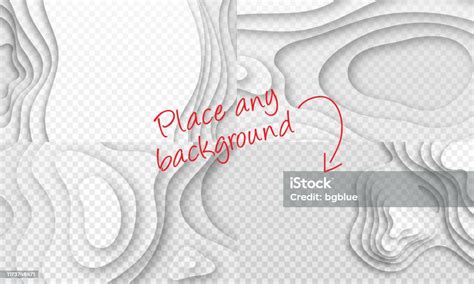 용지 잘라낸 배경 세트입니다 빈 추상파 모양 트렌디 한 3d 디자인 3차원 형태에 대한 스톡 벡터 아트 및 기타 이미지 3차원 형태 개체 그룹 곡선 Istock