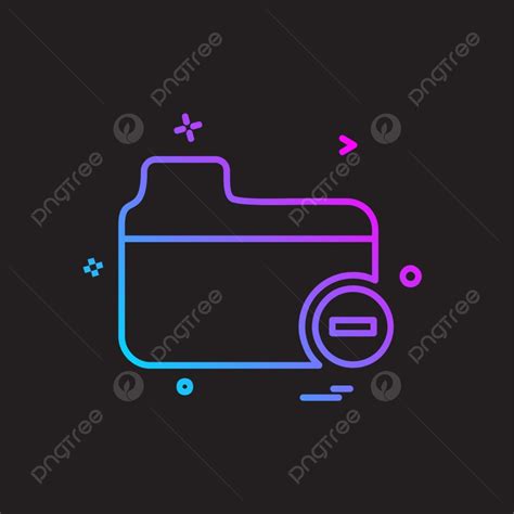 Business Folder Design Vector Hd Png Images Folder Icon Design Vector Paper Modern Simple